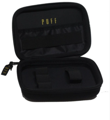 Puff case clássico preto – Mr. Tobacco